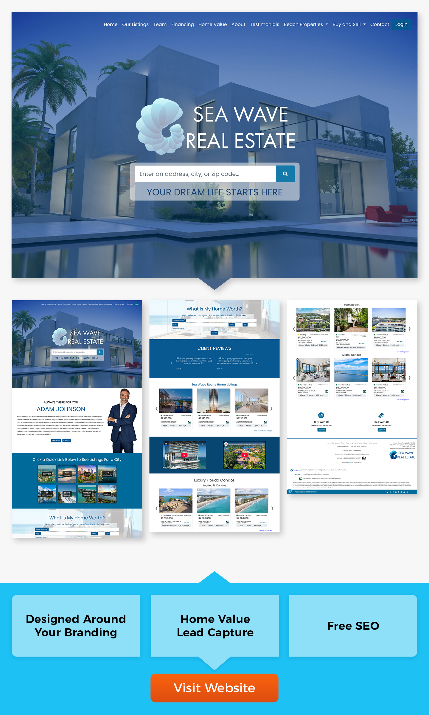 Industry Leading IDX Real Estate Websites | Broker & Agent IDX Website